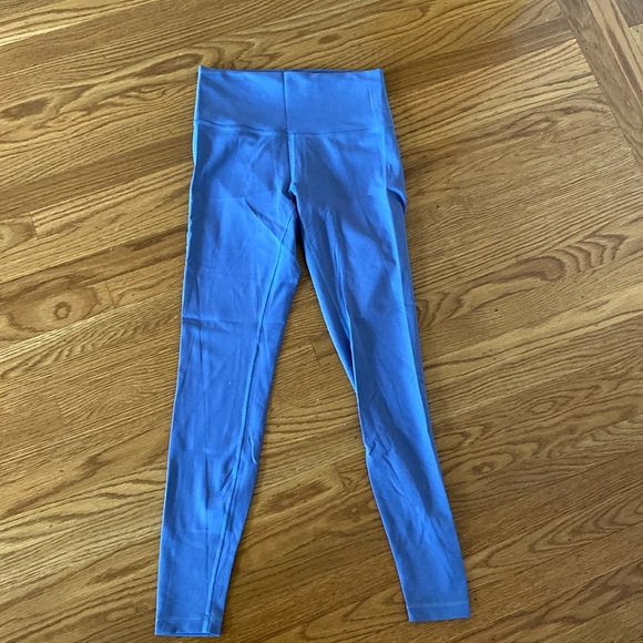 lululemon athletica | Pants & Jumpsuits | Lululemon Blue Yoga Pants ...